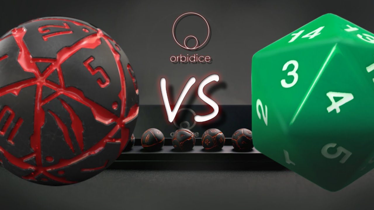 Orbidice: A spherical RPG dice set that wants to be your most different ...