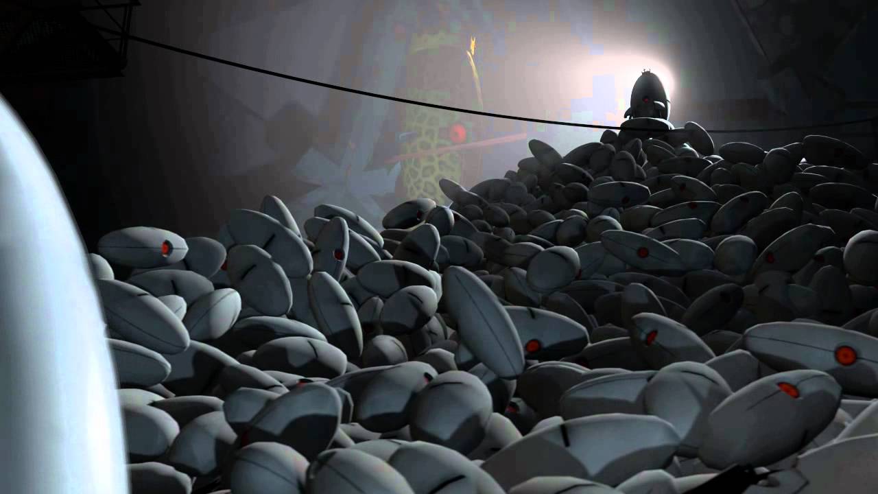 Portal Turrets: Cute, creepy and dangerous