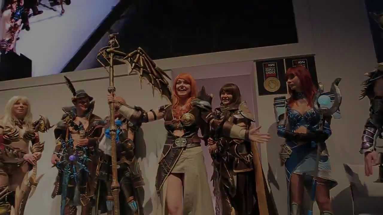 Laura "Lightning" Jansen wins Dragon Cosplay Summit 2013