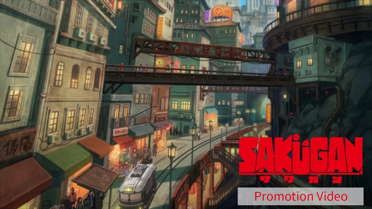 Sakugan's worldbuilding looks incredible