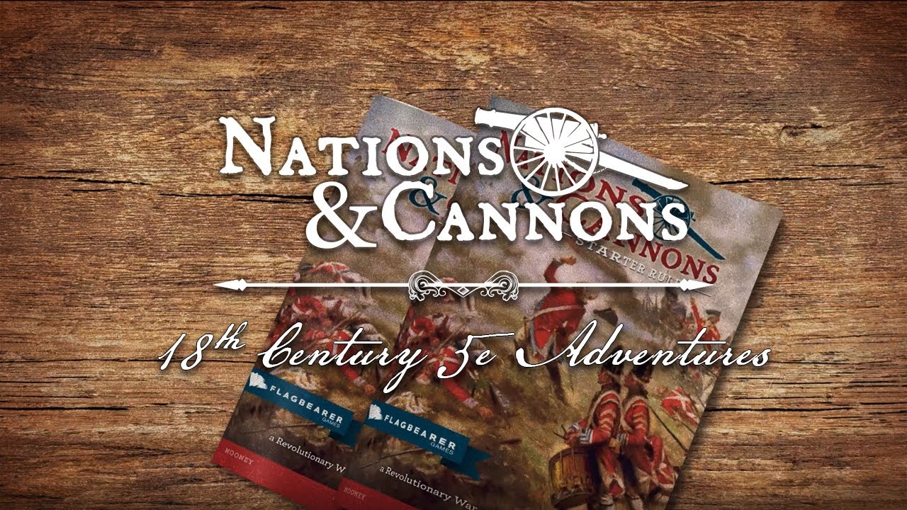 Free to Download: 76-page Nations and Cannons' Starter Rules