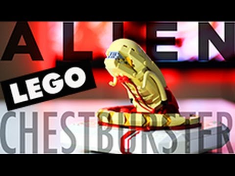 800 pieces of Lego chestburster