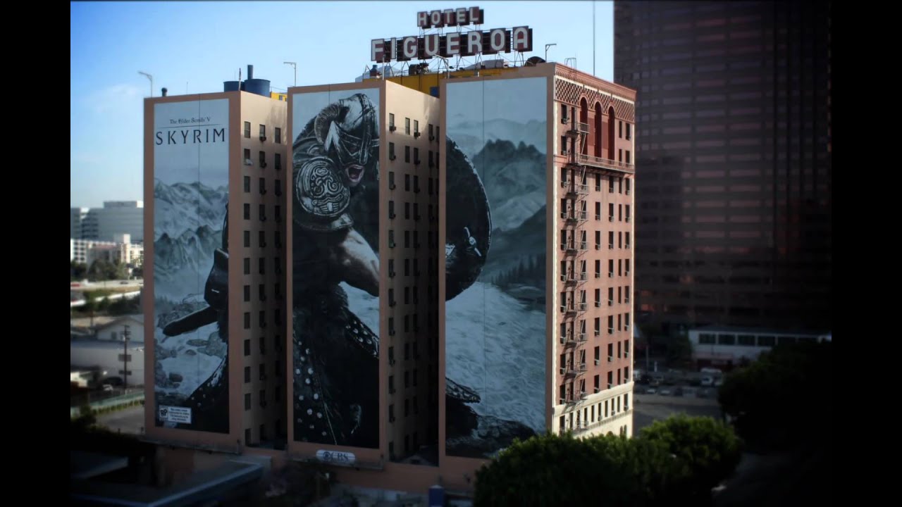 E3: Skyrim ad and time-lapse ad
