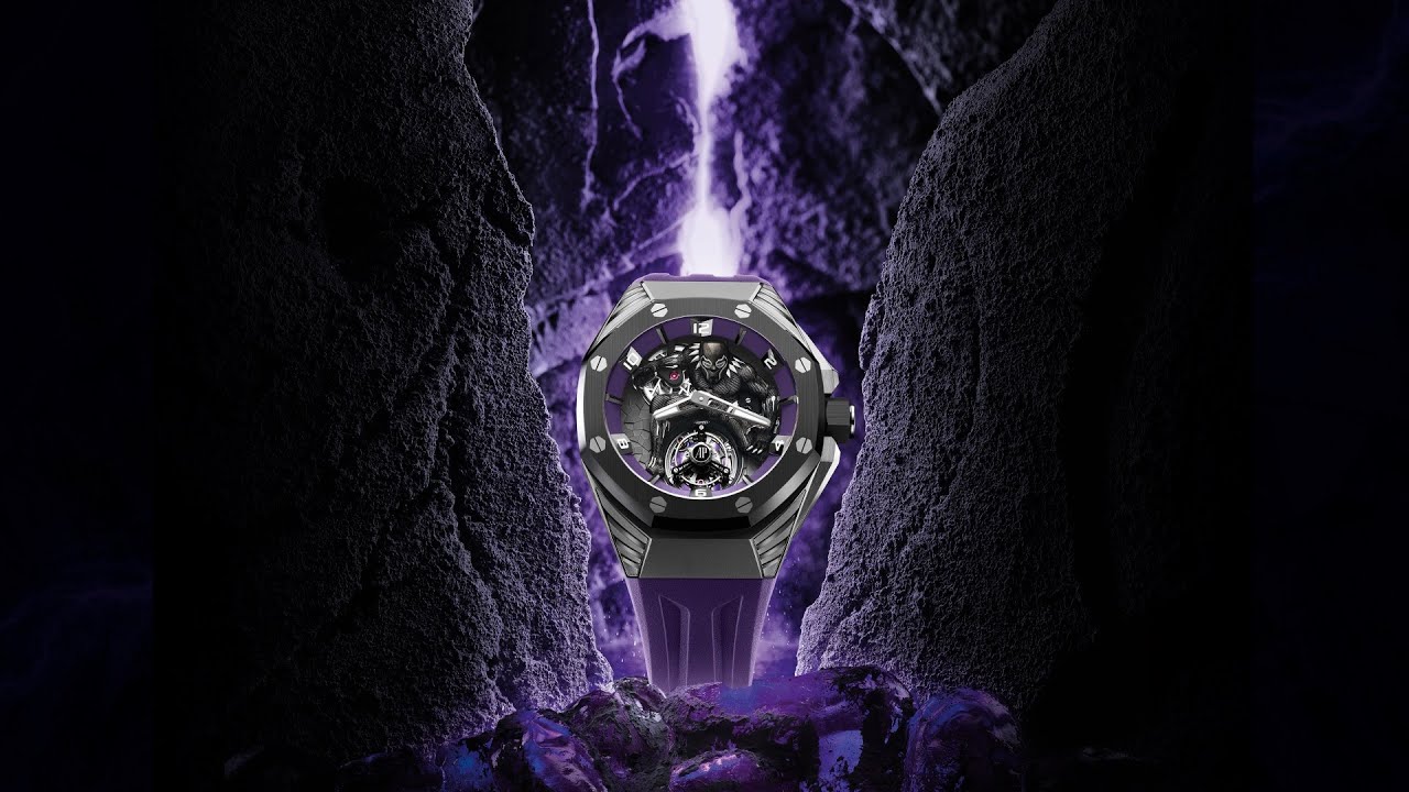 Black Panther flying tourbillon watch is an incredible tribute