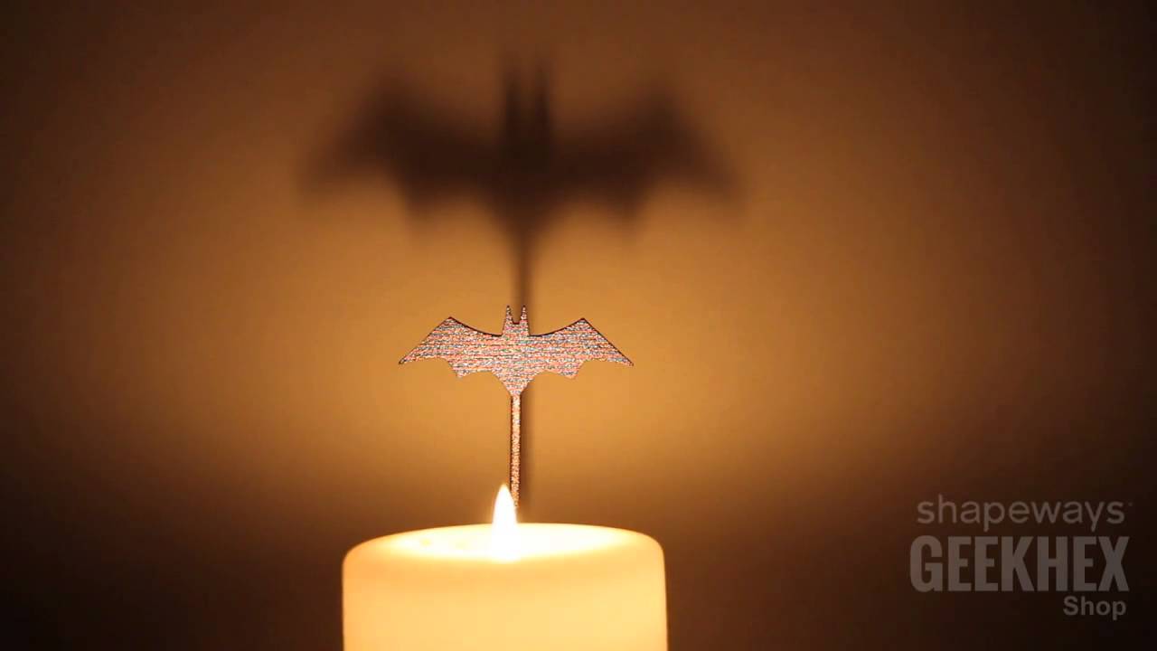 Your very own housesafe candlelight Bat-Signal
